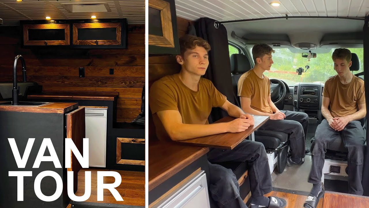 Stealthy Camper Van Was Built With Zero Prior Experience, Turned Out ...