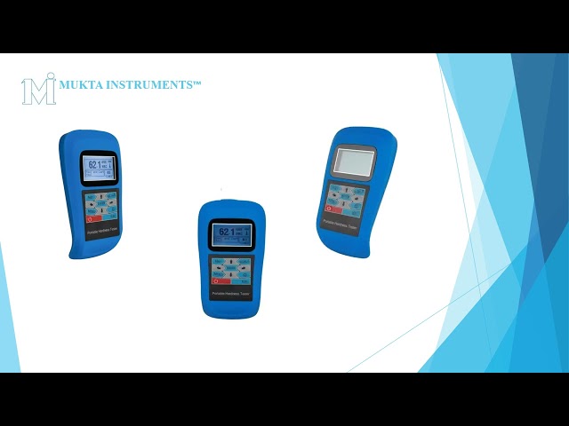 Non-Destructive Testing Instruments - Portable Hardness Tester With ...