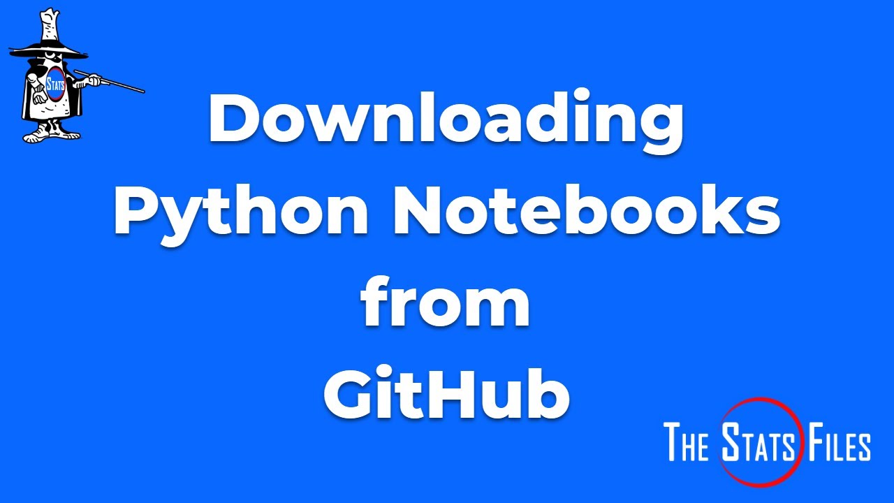 How to Download Python Jupyter Notebooks from GitHub
