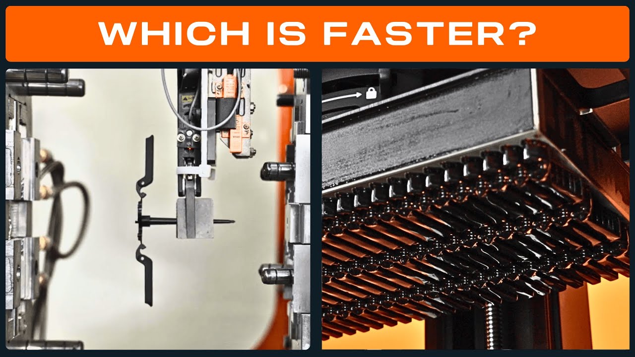 Race to 1,000 Parts: 3D Printing vs. Injection Molding