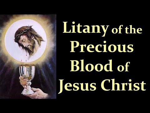 Litany of the Precious Blood of Jesus Christ