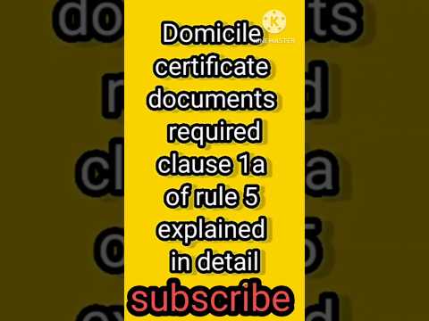 How to Apply for Domicile Certificate Online | Step-by-Step Guide & Required Documents Explained"**
