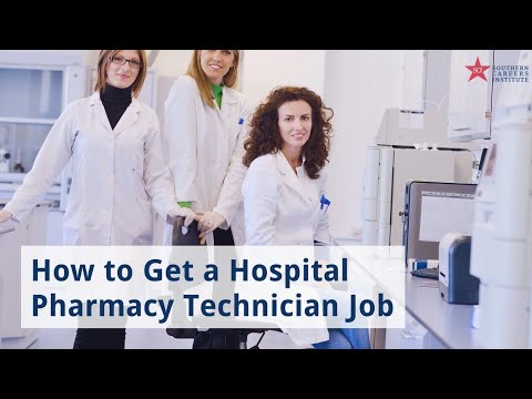 How to get a Hospital Pharmacy Technician Job