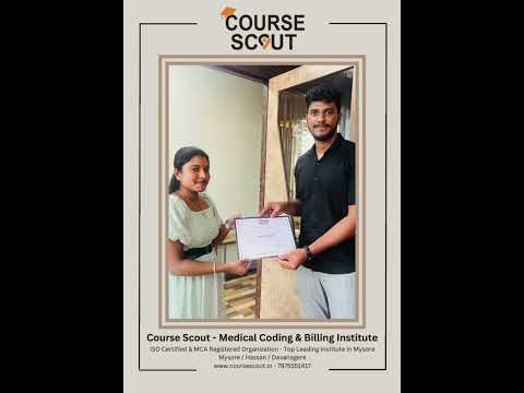 Certification Day - Medical Coding CPC Coders from Course Scout Medical Coding Institute Mysore