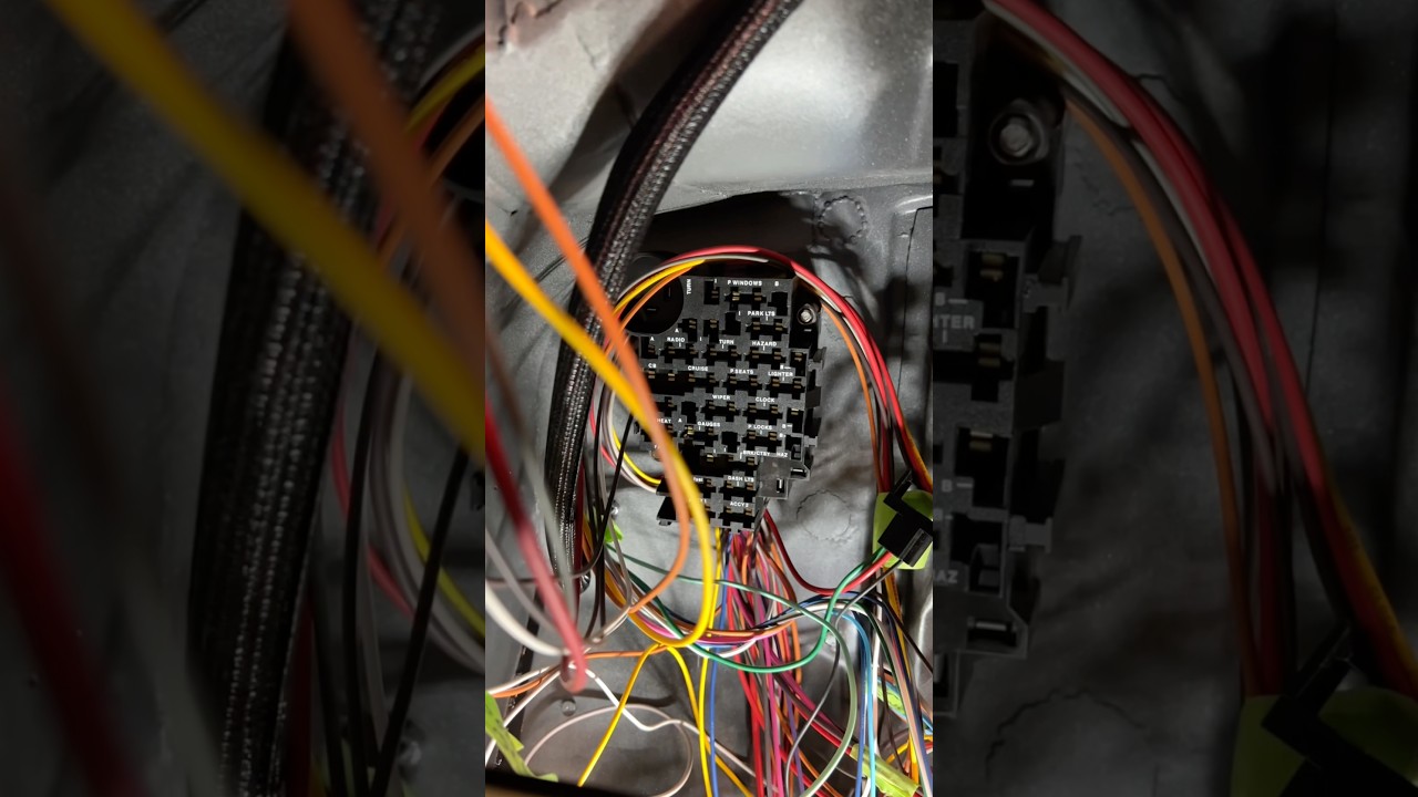 C10 Truck 22-Circuit Wiring Harness Kit #c10 #chevyc10 #chevytrucks #wiringharness #carwiring