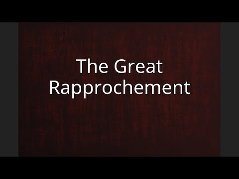 The Great Rapprochement