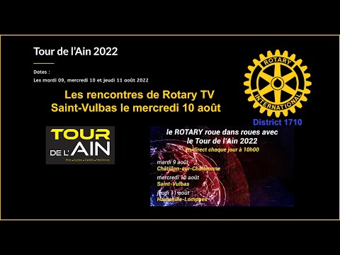 Saint-Vulbas-Le Rotary Roue dans Roues duTour de l'Ain 2022