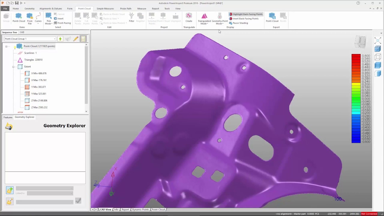 PowerInspect 2018 Essential Skills  – Tutorial 9 – Point Cloud