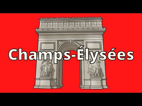 How to Pronounce Champs - Élysées (French Tourist Spot)