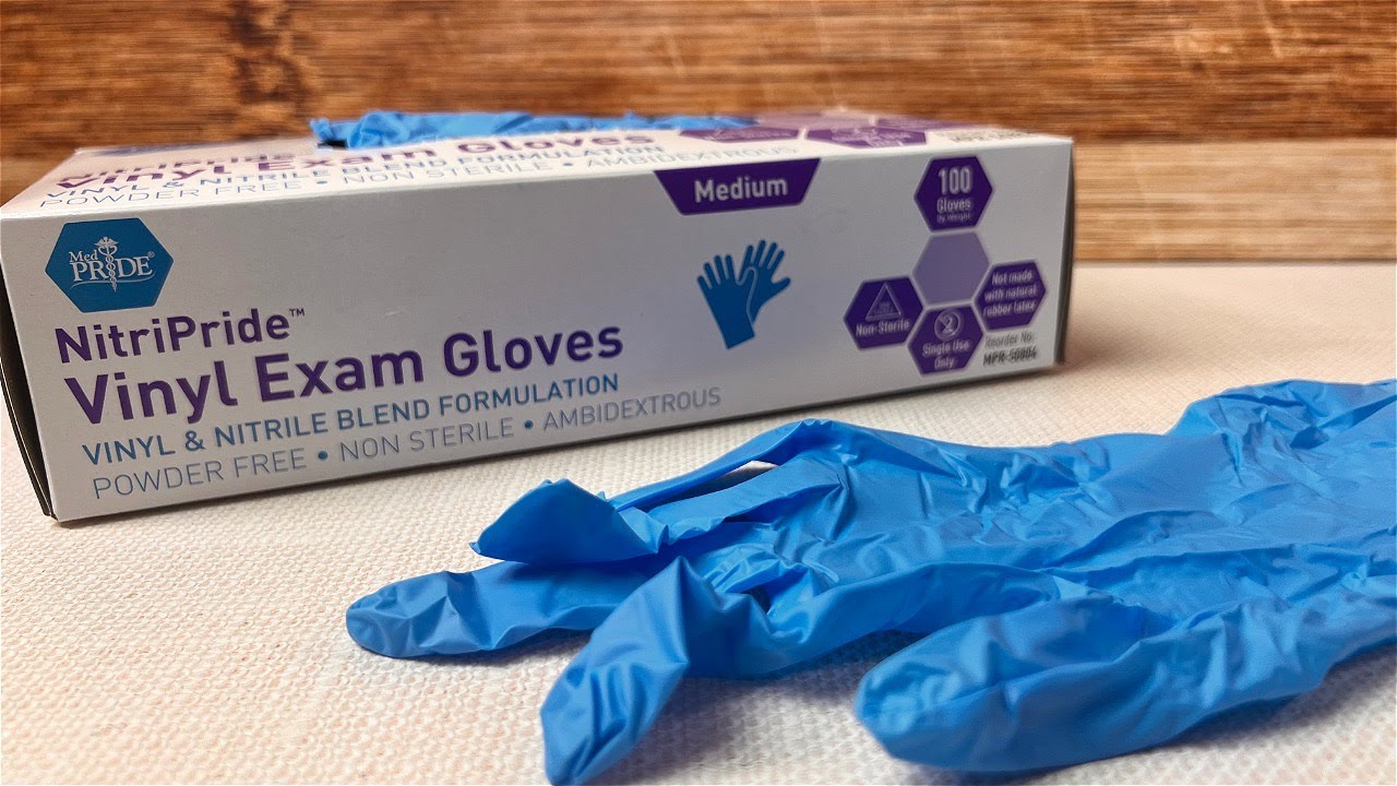 My Review of the MED PRIDE Non Latex Gloves