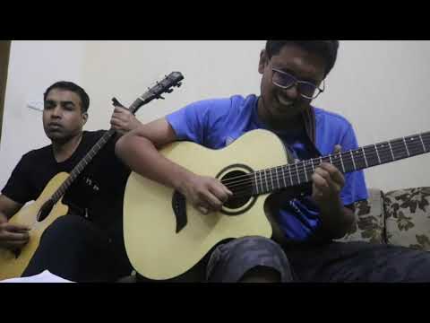 Aro akbar cholo fire jai-Fosills cover|| Khati bangla fusion acoustic|| Azmaine sayad