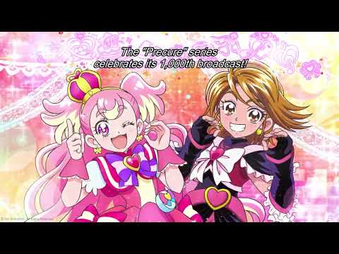 Precure Anime Franchise Celebrates Premiere of 1,000th Broadcast!