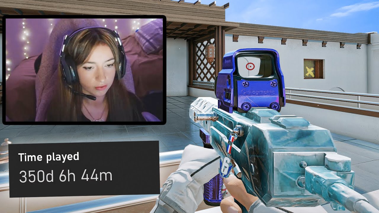 Alicia BEST CLIPS After 10,000 Hours In Rainbow Six Siege (FEMALE STOMPN)