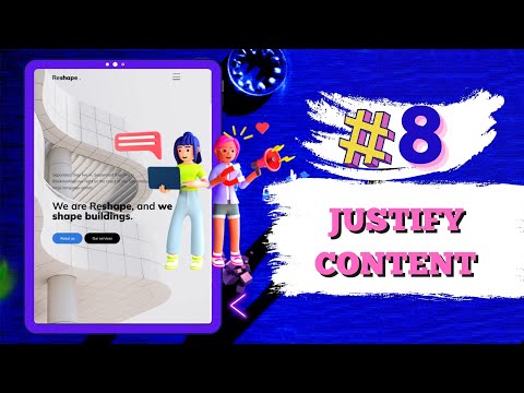 Flexbox Tutorial #8: Justify-Content in css - | codingops