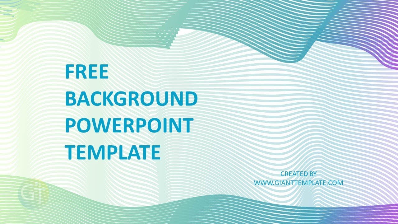 Background Powerpoint Elegant Colorful - Free Download