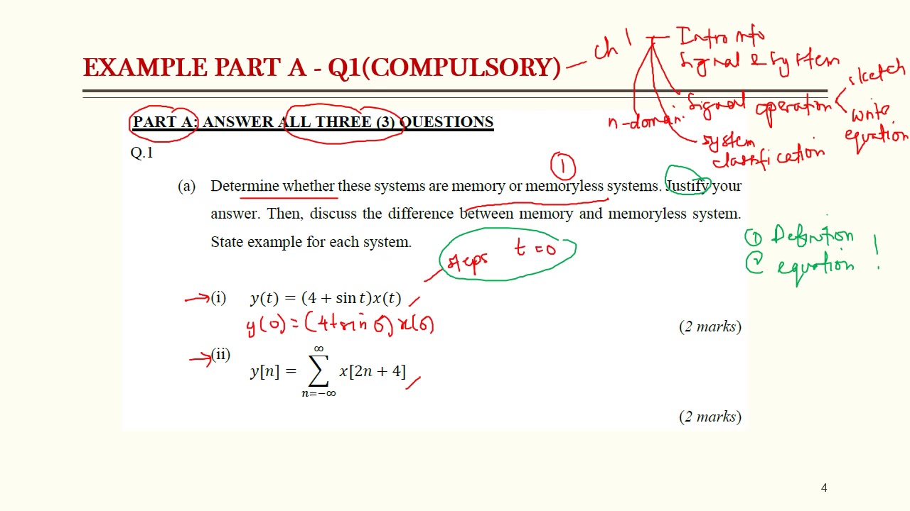 EXAMPLE - FINAL EXAM WRAP UP