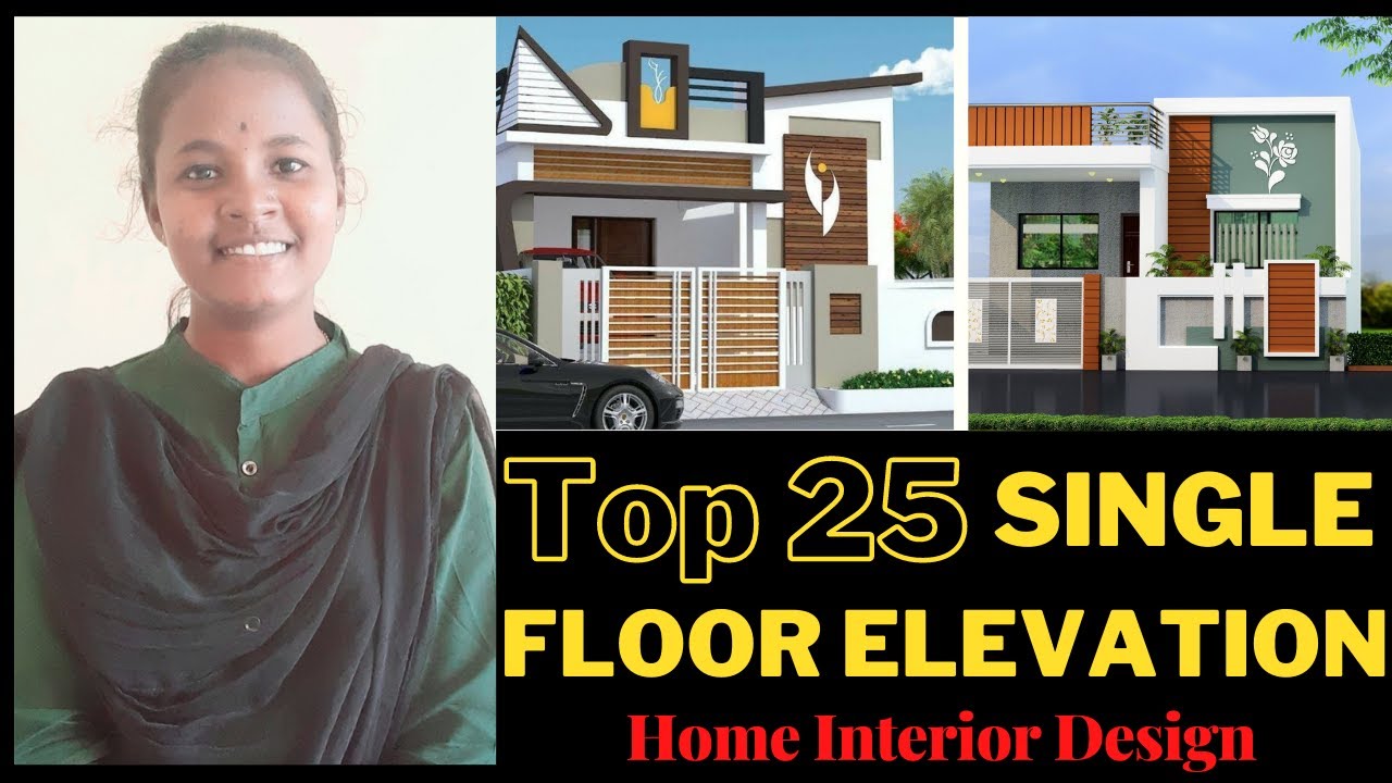 TOP 25 SINGLE FLOOR ELEVATION || Home interior design