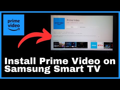 How to Install Prime Video on Samsung Smart TV