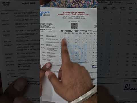 Finally received my ignou marksheet and provisional certificate of MA psychology