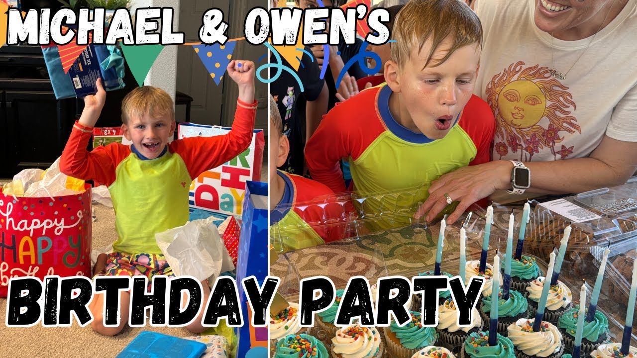 Owen & Michael's HUGE BIRTHDAY BASH 2024