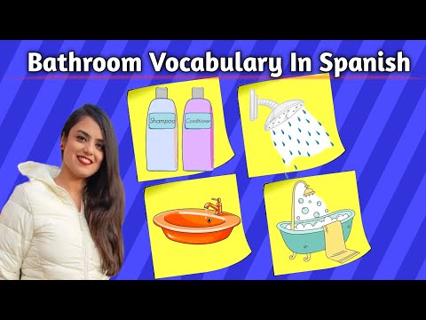 Bathroom Vocabulary in Spanish | Learn 30 Bathroom Items in Spanish!