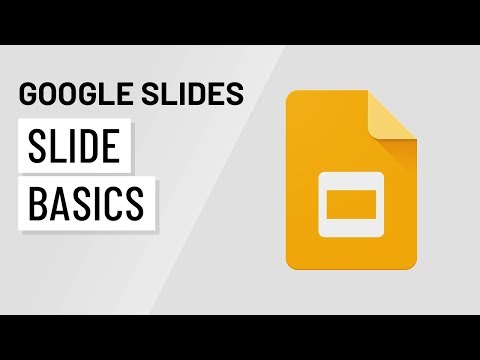 Google Slides: Slide Basics