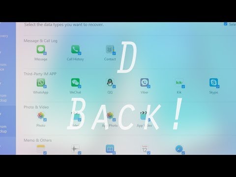 iMyFone D-Back: Recover deleted WhatsApp messages, notes, contacts and more from iPhone