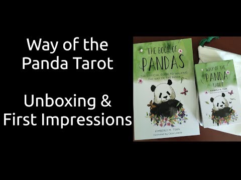 Way of the Panda Tarot - Unboxing, First Impressions, Full Walkthrough