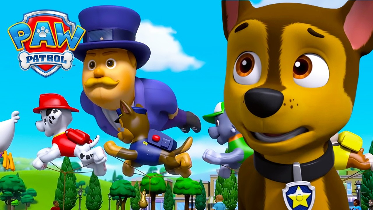 ¡Globos del desfile fuera de control! 🎈| PAW Patrol | Episodio Español | Compilación