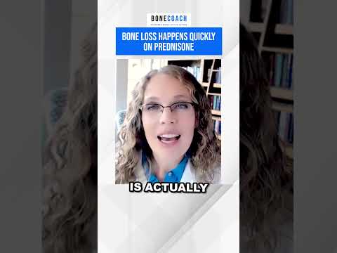 Bone Loss Happens Quickly on Prednisone ðĶīð #prednisone #boneloss #bonehealth