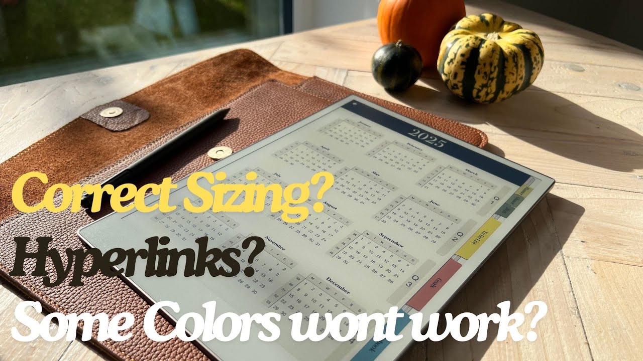 How to Create Hyperlinked PDF Templates for the reMarkable (In depth tutorial)