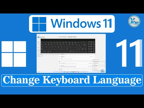 How to change keyboard layout on windows 11 | Видео