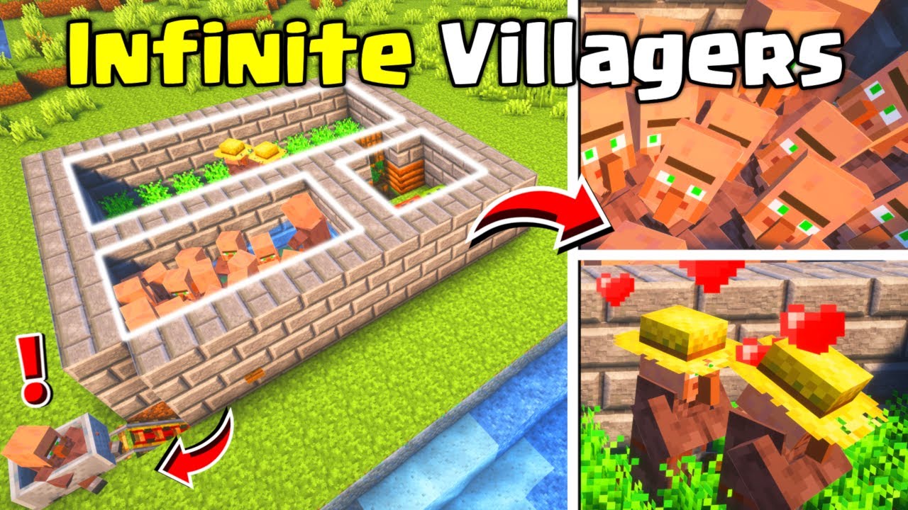 Minecraft Villager Breeder 1.21+ (Bedrock & Java) – Easy & Efficient