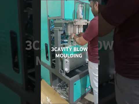 SAMI AUTO 3 CAVITY BLOW MOULDING MASHINE #machine