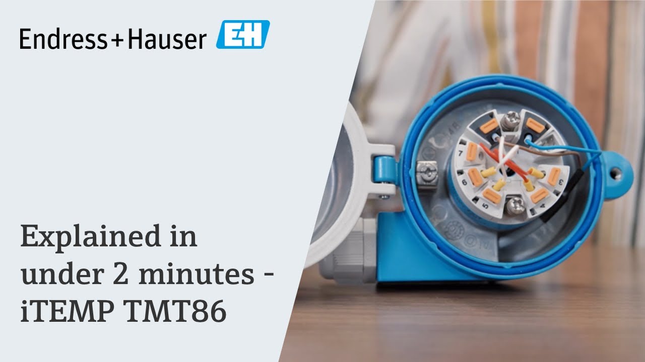 Ethernet-APL transmitter iTEMP TMT86 | Explained in under 3 mins