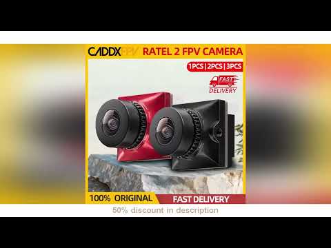 Why Everyone’s Talking About This Product! 1/2PCS Caddx Ratel 2 V2 FPV Camera Ratel2 2.1mm Lens 16