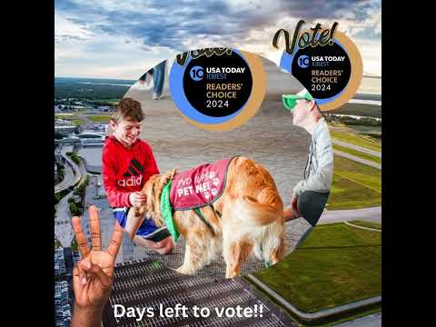 Last day to vote PVD Best Small Airport!
