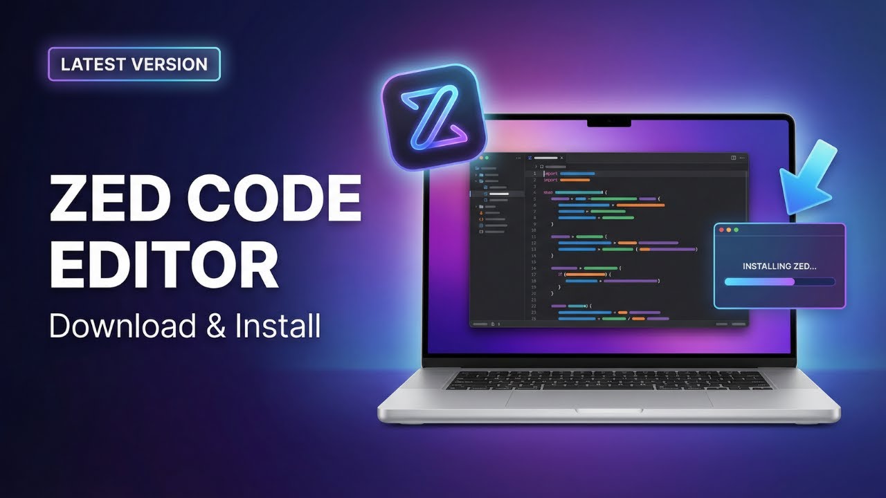 Download & Install Zed Code Editor (Step by Step)