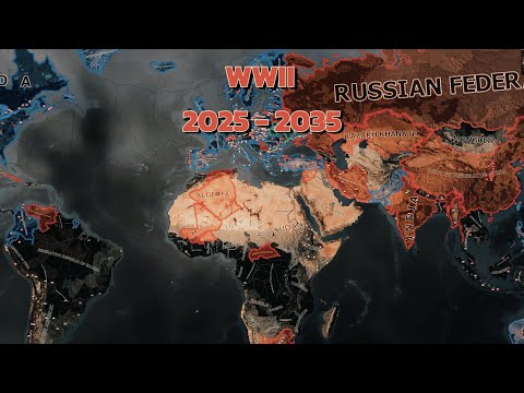 WWIII Simulated using Hearts of Iron 4 (2025 - 2035)