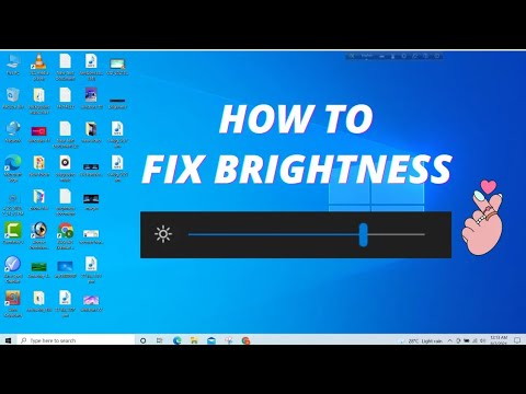 Fix Brightness Problem In All Windows / How To Adjust Screen Brightness In Windows 10