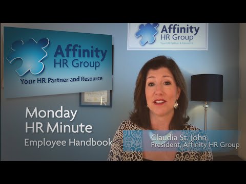 HR Minute - Employee Handbooks