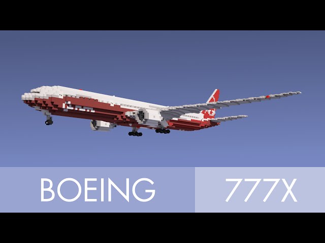 Boeing 777-8 Minecraft Map