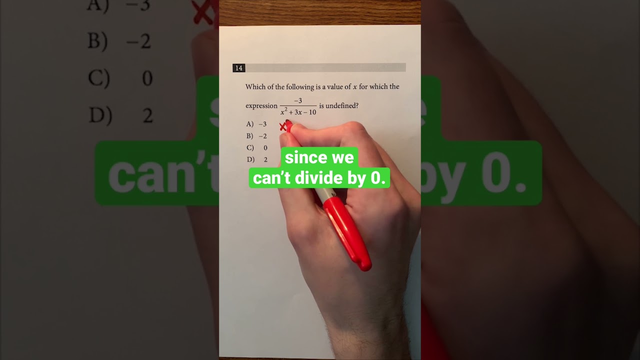 Undefined Expressions #Shorts #math #education #learning