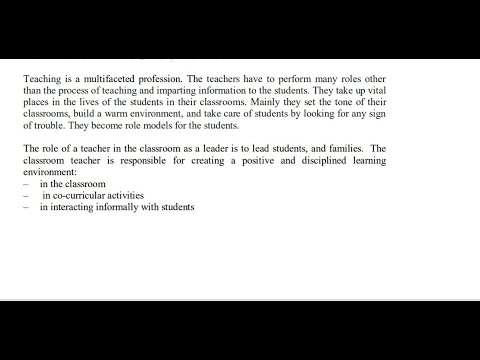 ROLE OF PRIMARY TEACHER | Why Primary School Teachers Are More Important Than Ever