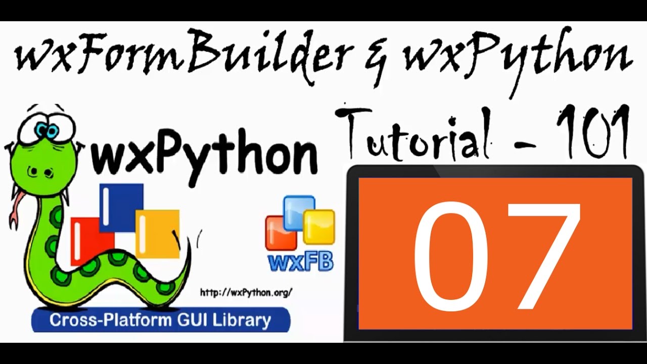 wxFormBuilder and wxPython Tutorials - 07 - Hello World (Logic Code) Part 3