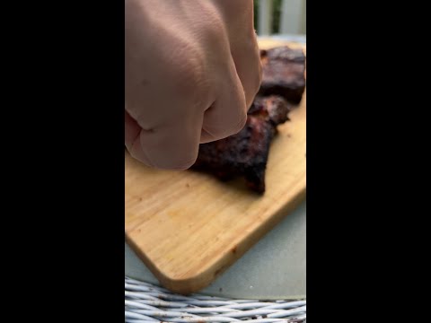Outdoor Oven | Smoked Ribs