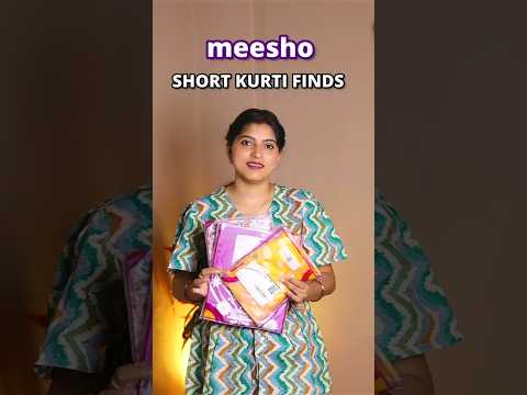 meesho short kurti finds | short kurti for summer | cotton kurti finds | meesho finds