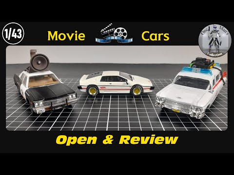 1:43 Scale Diecast Movie Cars - Open And Review