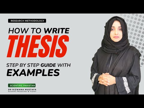 How to Write a Thesis | Difference Between Dissertation and Thesis (Find Secret Writing HACKS)