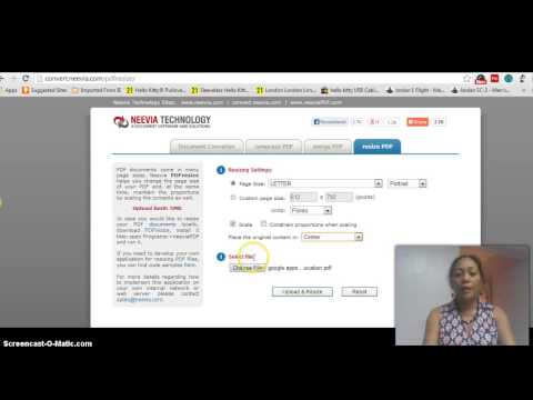 How to resize PDF file
